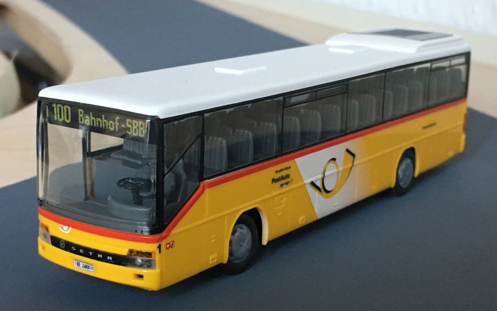 Modellautos und Car-System » Bus Umbau PTT Bus für Faller Car-System?
