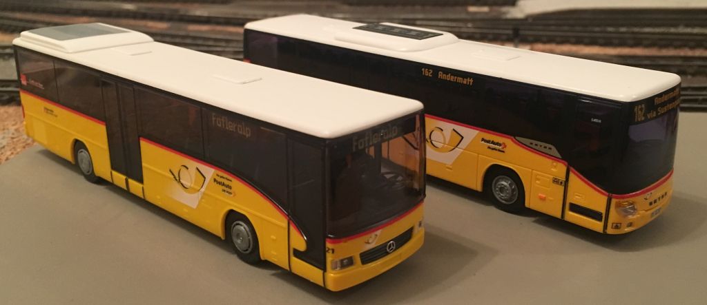 Modellautos und Car-System » Bus Umbau PTT Bus für Faller Car-System?